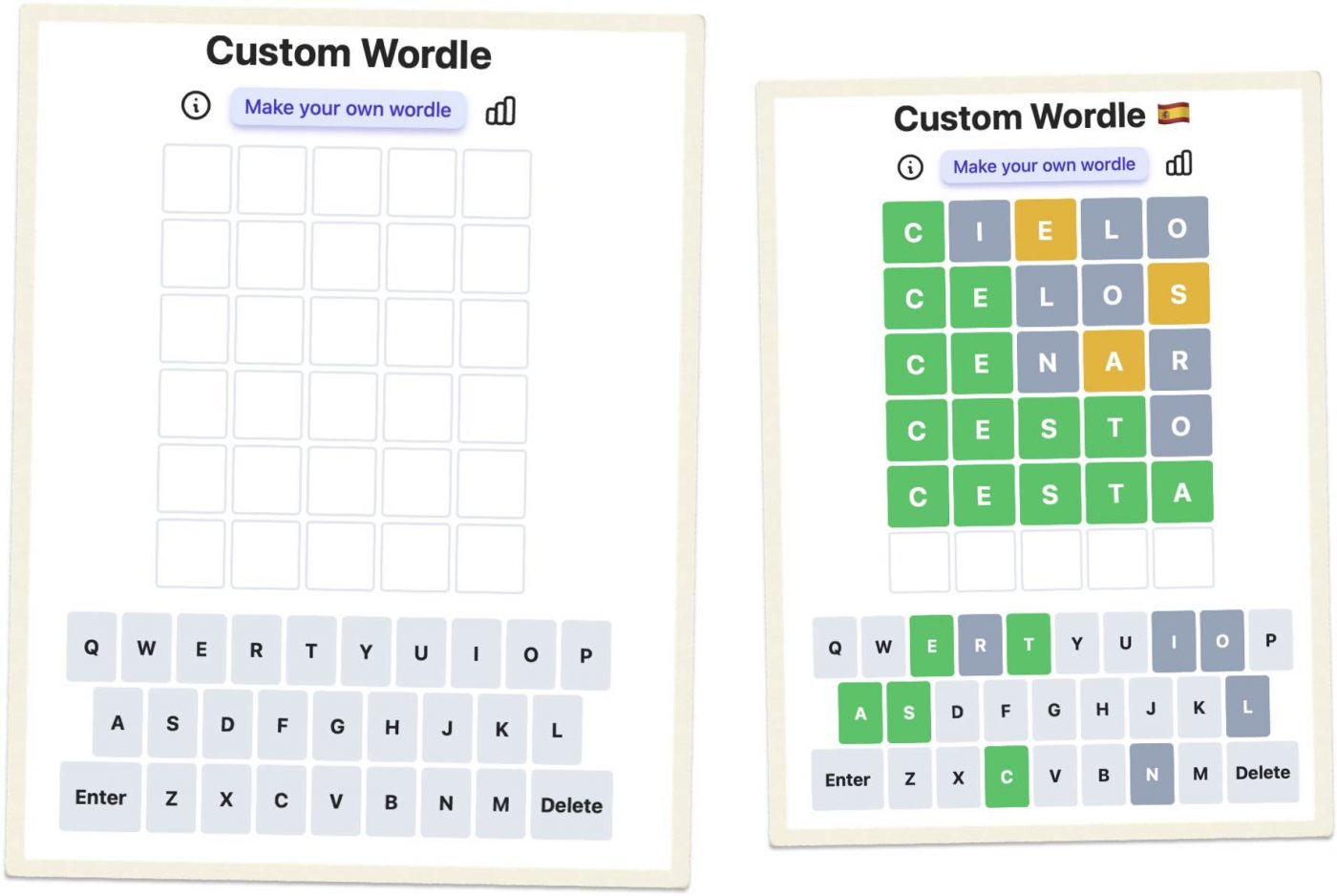 Crea tu propio Wordle para el aula – del pupitre a las estrellas