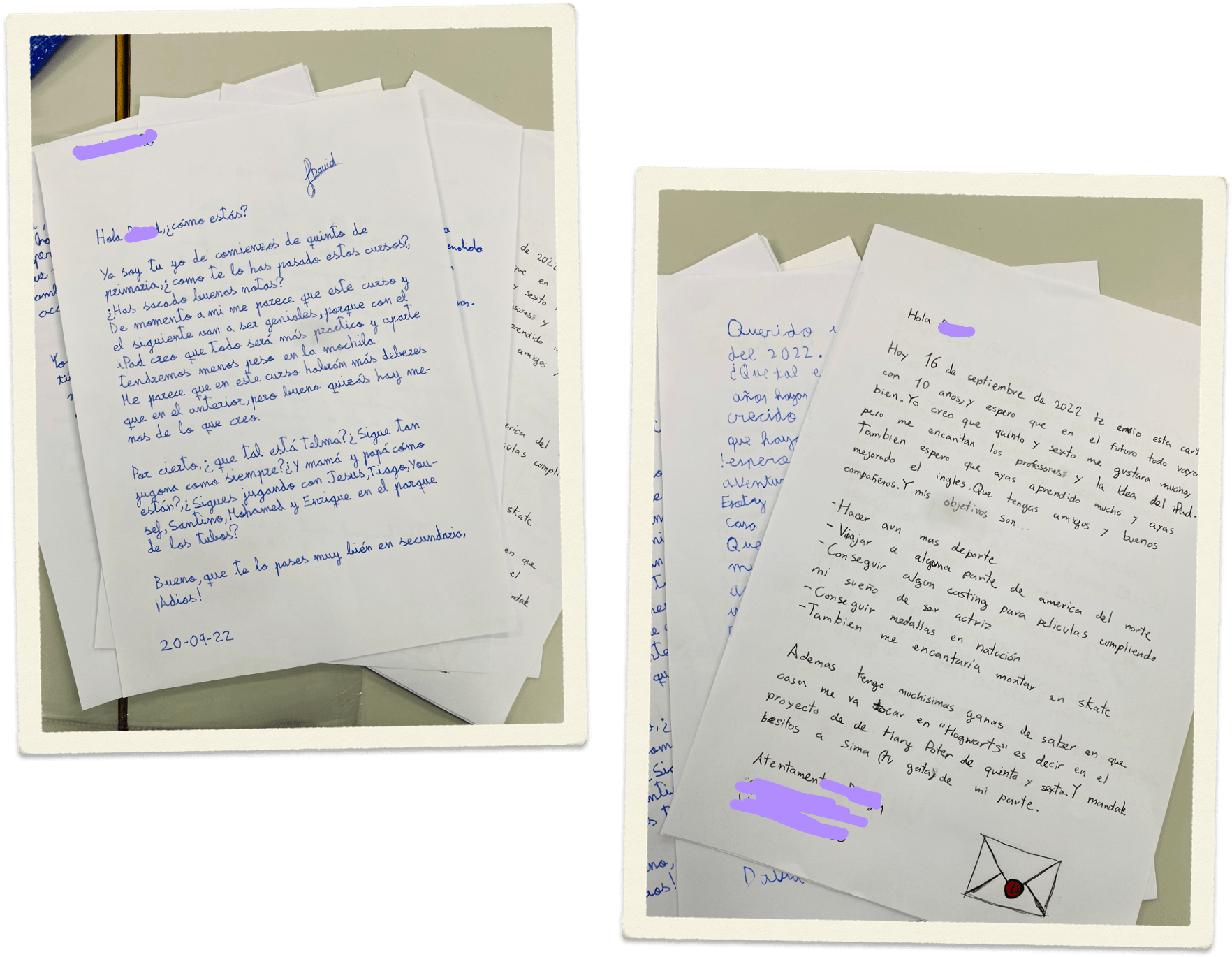 Creando una cápsula del tiempo – del pupitre a las estrellas